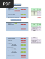 Concrete Mix Design Excel Sheet | PDF | Construction Aggregate | Concrete