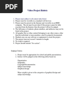 Rubrics in Extension Cord Making | PDF