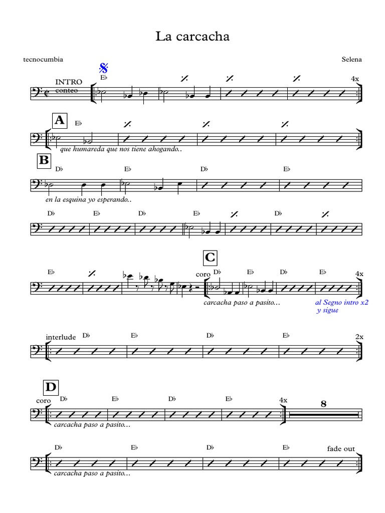 Carcacha - Selena | PDF
