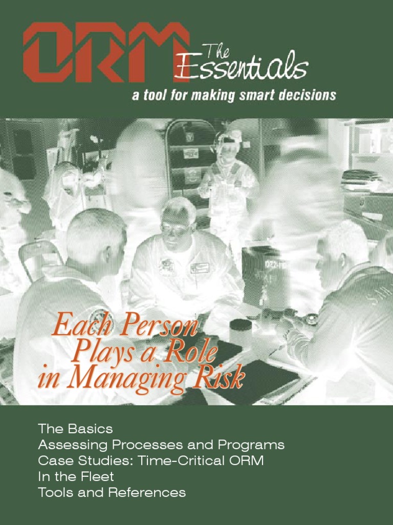 ORM Special Issue PDF | PDF | Risk Management | Risk