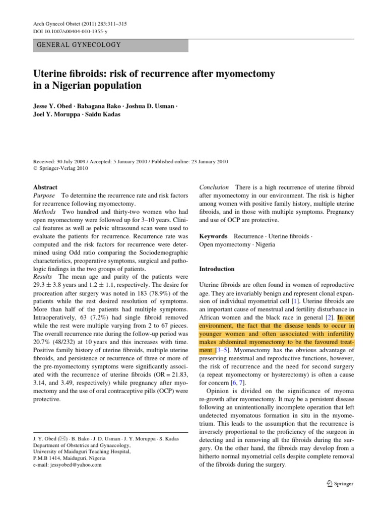 Jurnal Obgyn | PDF | Birth Control | Combined Oral Contraceptive Pill