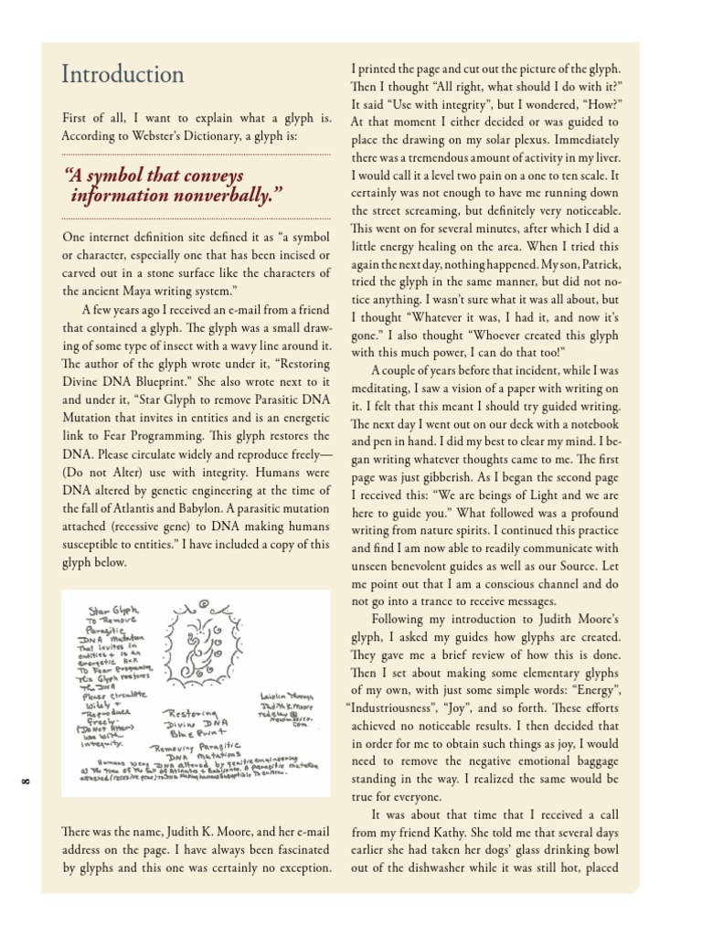 Free Chapter Unlocking The Power of Glyphs en | PDF | Nature