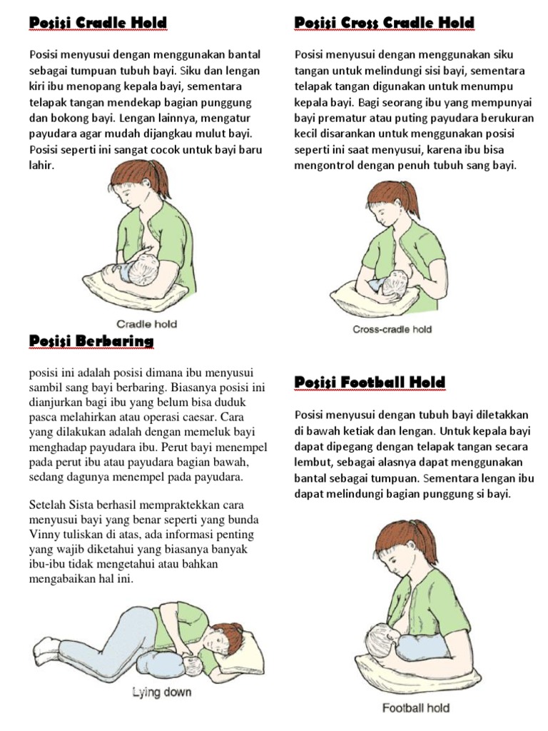 Posisi Menyusui | PDF | Pengembangan Diri | Gaya Hidup