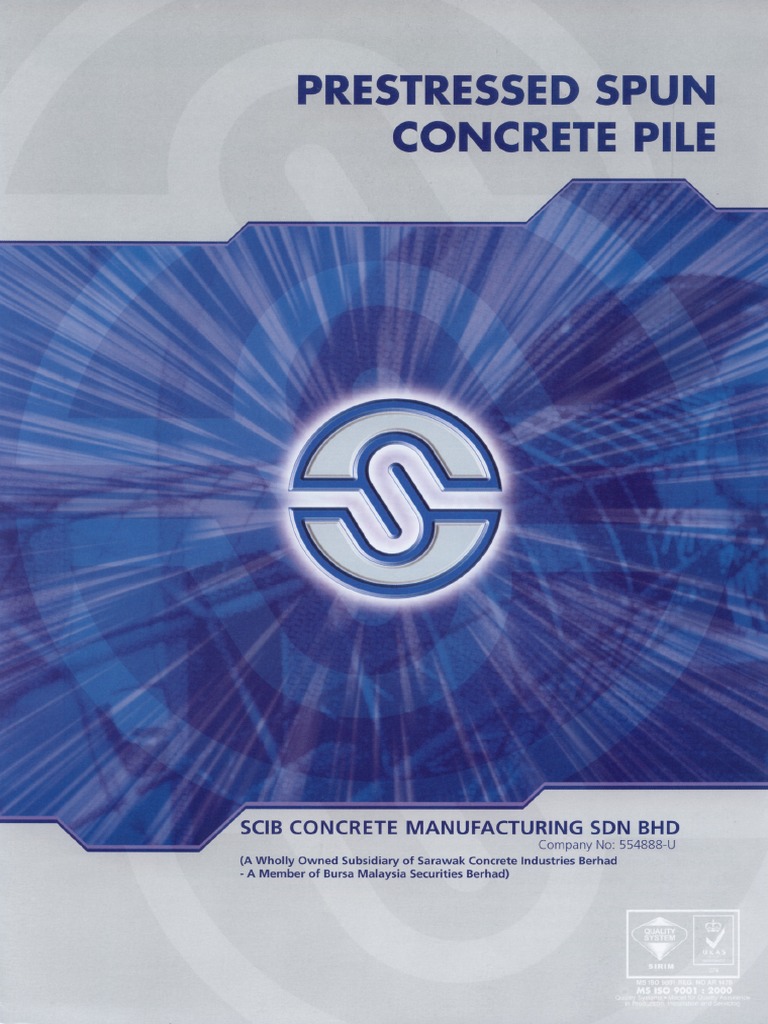 SCIB Prestressed Spun Piles | PDF