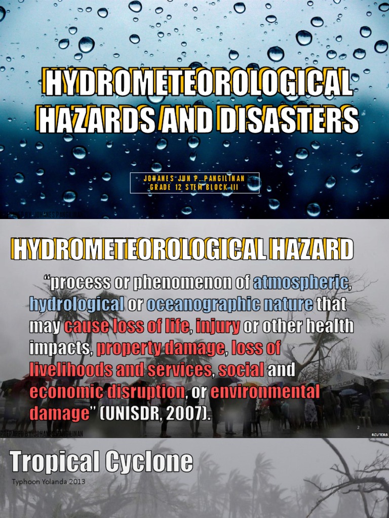 Understanding Hydrometeorological Hazards | PDF | Typhoon | Flood