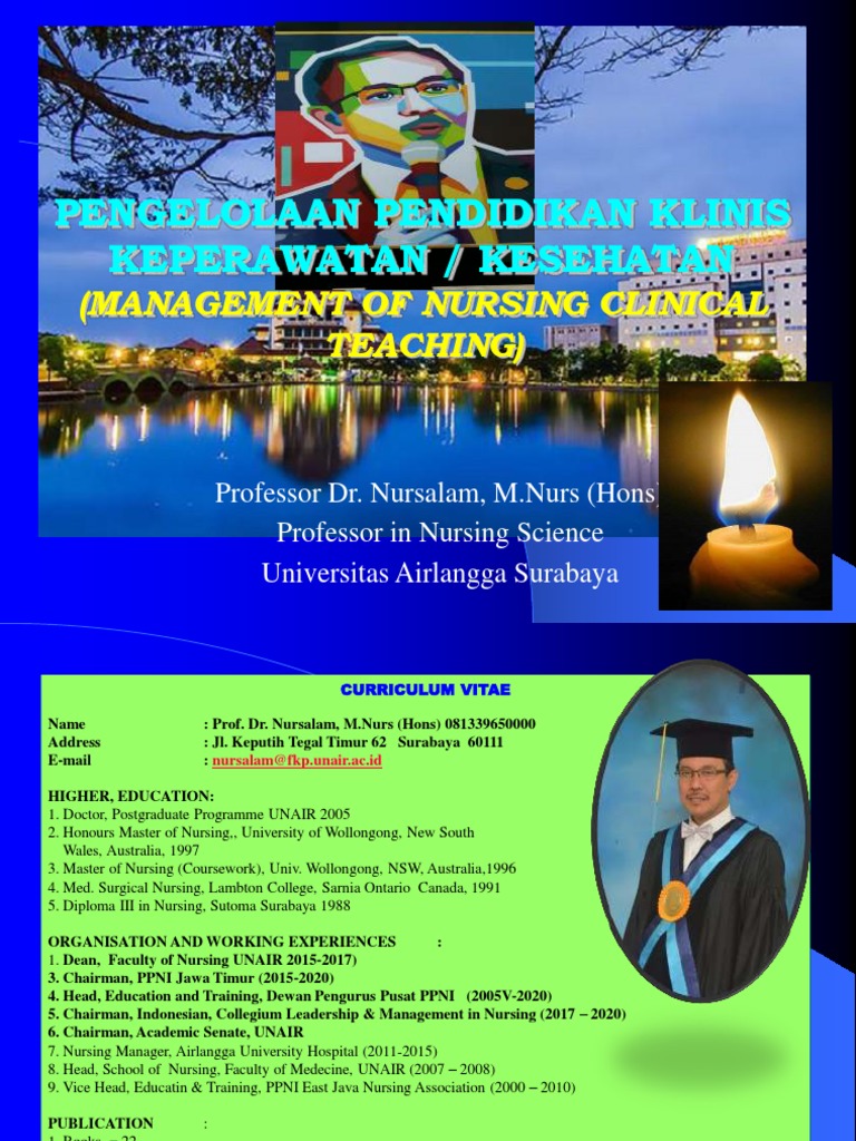 Preceptorship 2019 Nursalam | PDF | Health Care | Medicine