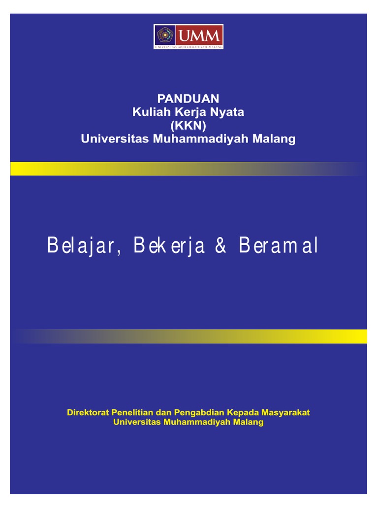 Buku Panduan KKN 2019 | PDF