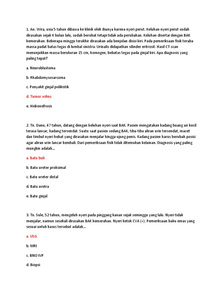 SOAL 1-100 Bedah 2 | PDF