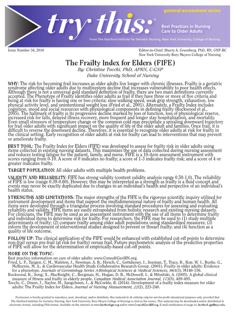 Fife PDF | PDF | Old Age | Medicine