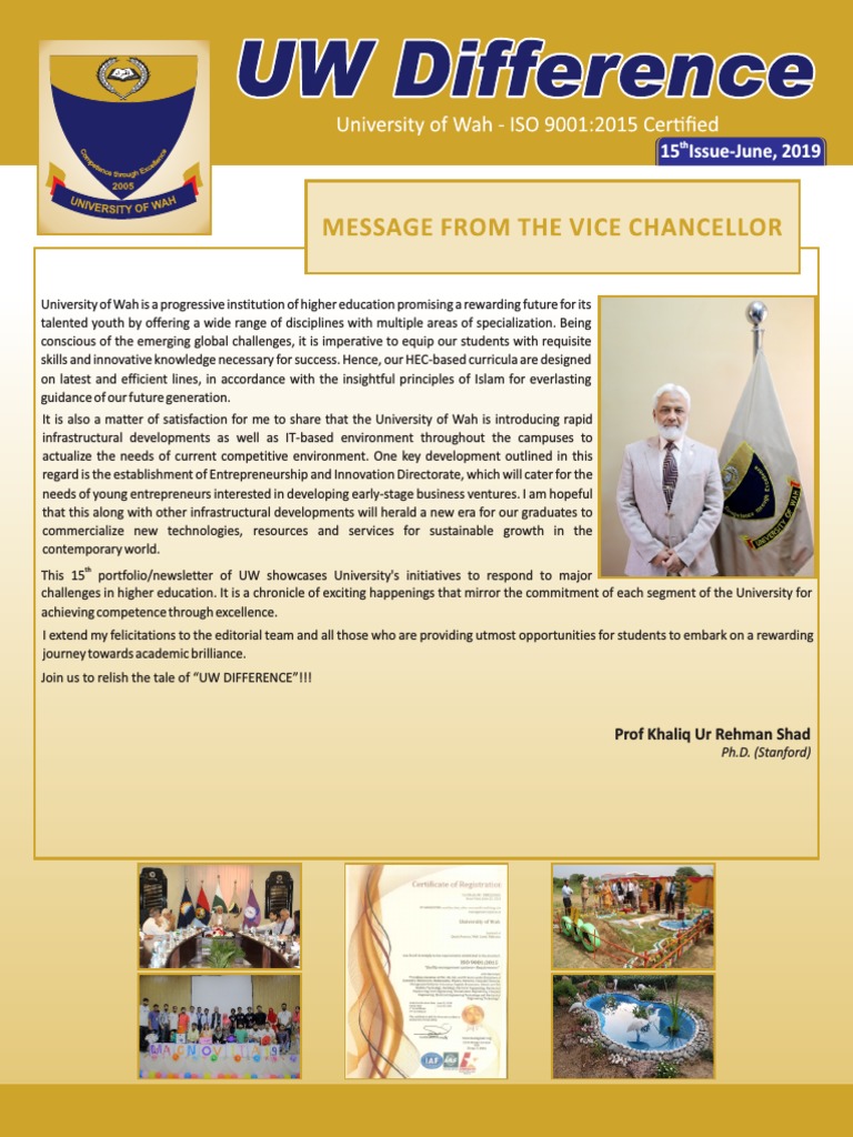Wah Engineerig College Prospectus | PDF | Engineering | Academia