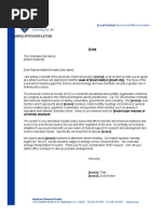Venue Permission Request Template | PDF | Word