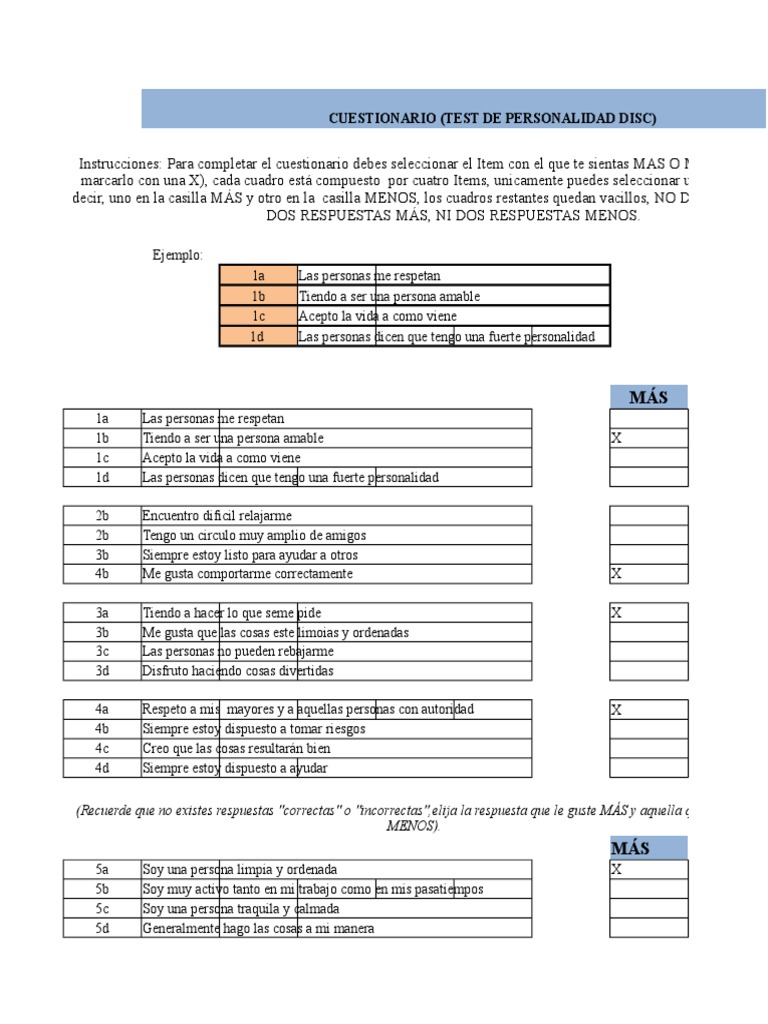 Test de Personalidad Disc (1)