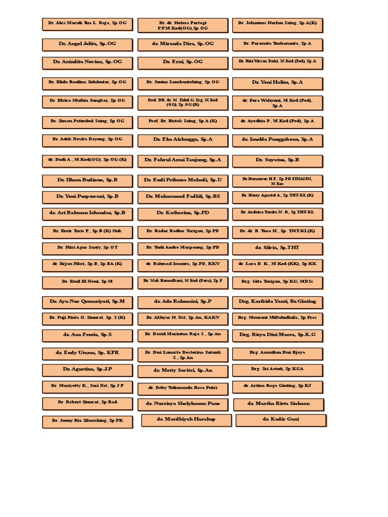 Name Template | PDF