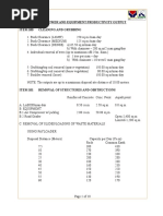 Productivity Rate Labor Chart | PDF | Masonry | Concrete