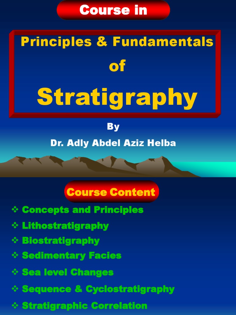 Fundamentals of Stratigraphy Course | PDF | Stratigraphy | Geologic ...