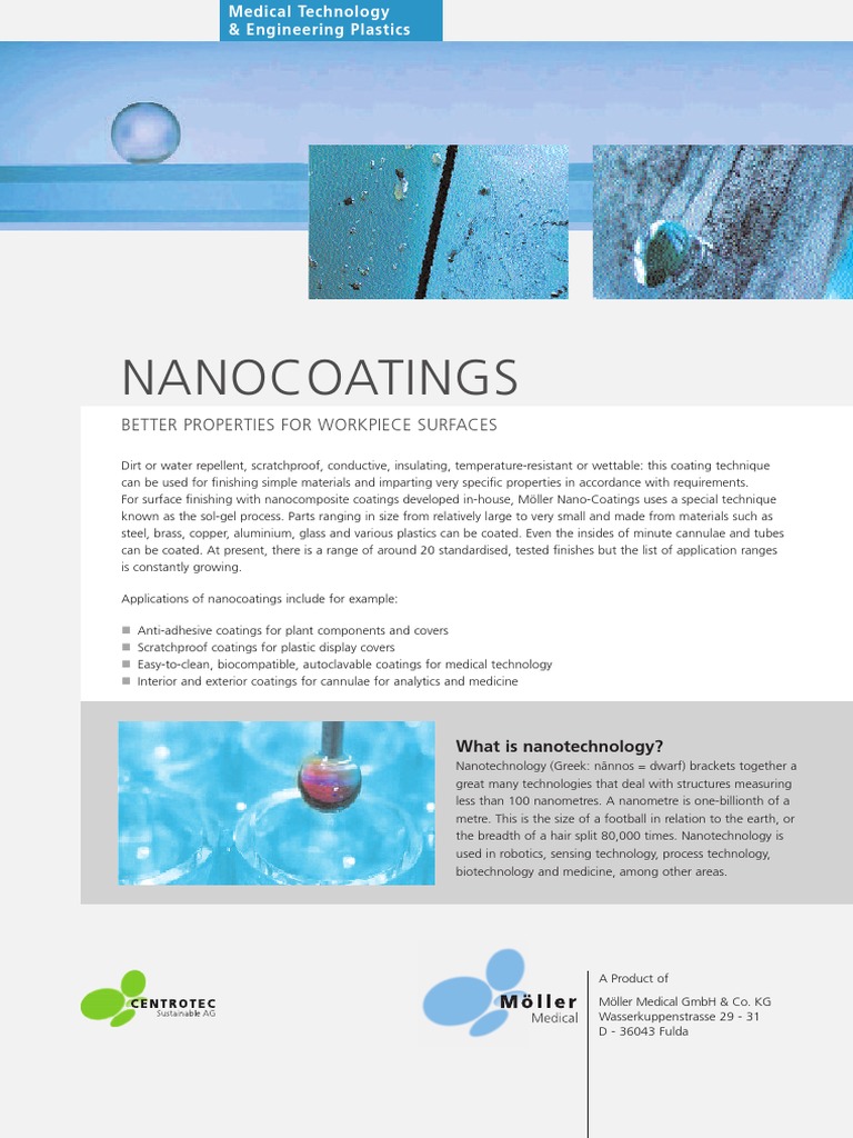 Nanocoatings: Better Properties For Workpiece Surfaces | PDF | Glasses ...