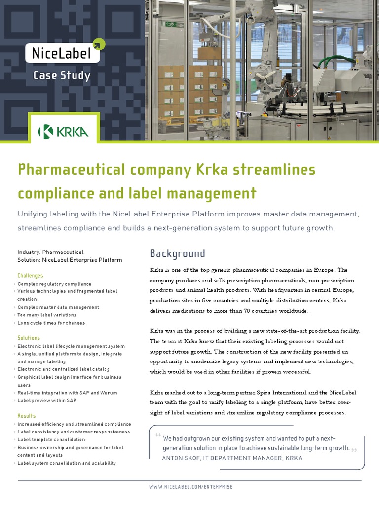Label Management | PDF | Regulatory Compliance | Sap Se