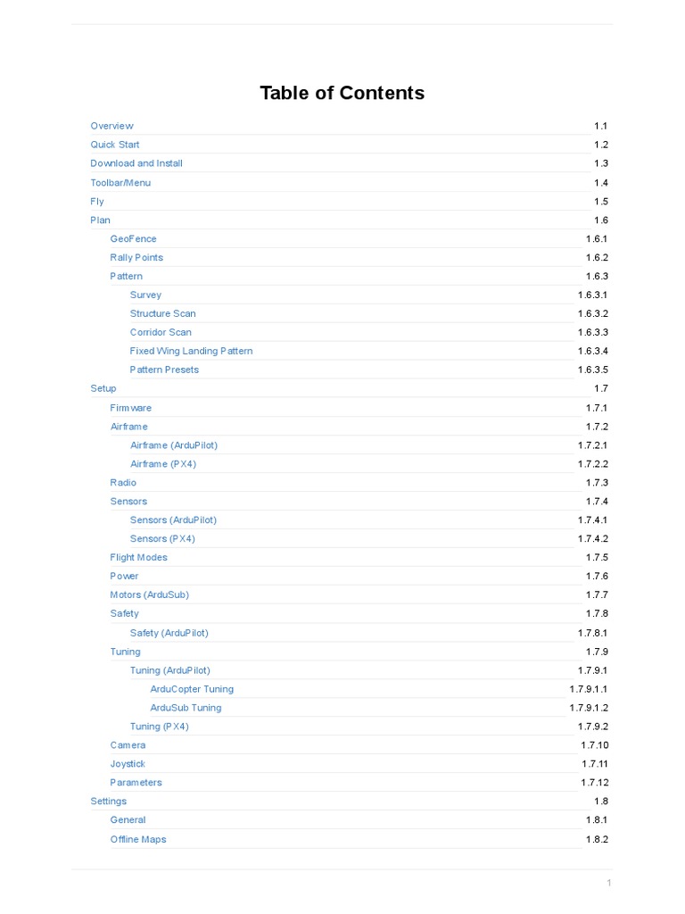 QGroundControl User Guide Overview | PDF | Camera | Takeoff