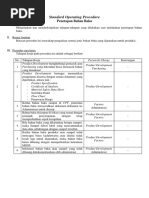 SOP Pelayanan Pelanggan | PDF