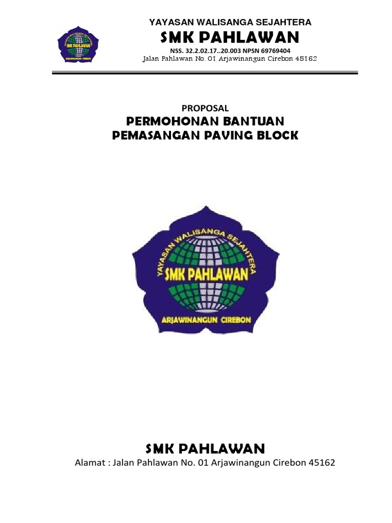 Proposal Paving Block PT Indocement | PDF