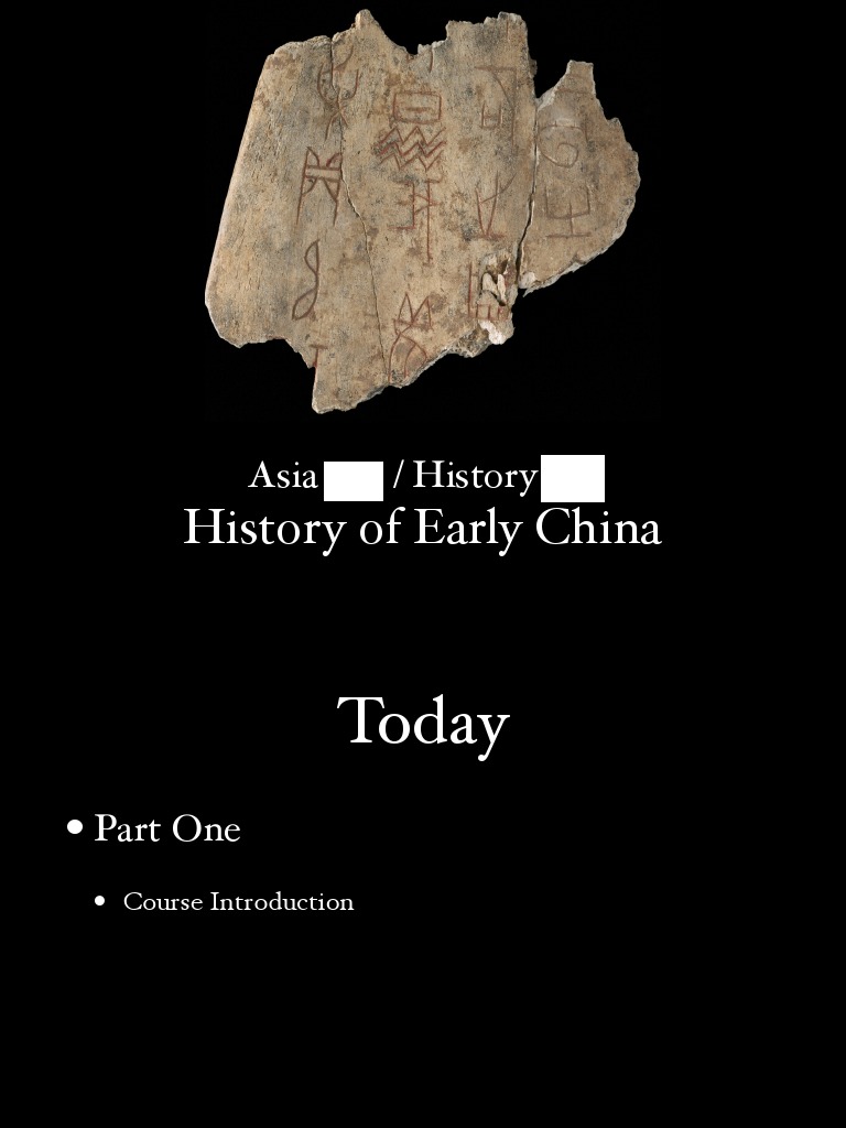 History of Early China | PDF