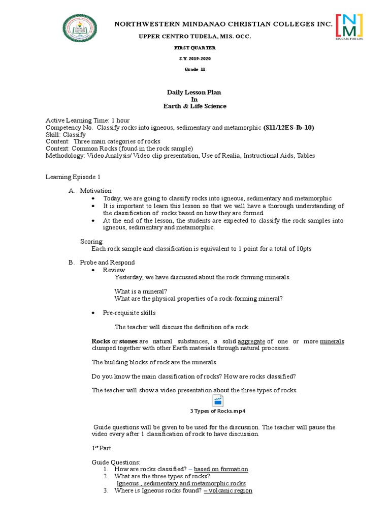 DLP 11 | PDF | Rock (Geology) | Igneous Rock
