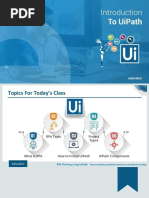 UiPath RPA Developer Training | PDF | Automation | Computing