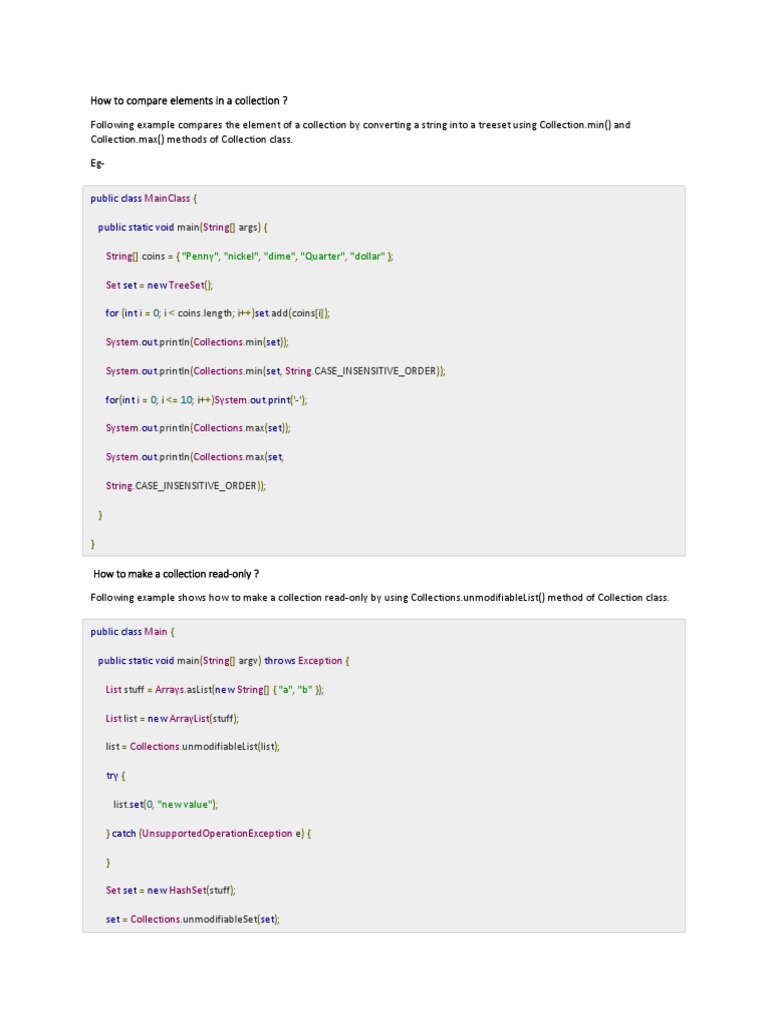 Public Class Public Static Void: Main Args Coins | Download Free PDF | Array Data Structure ...