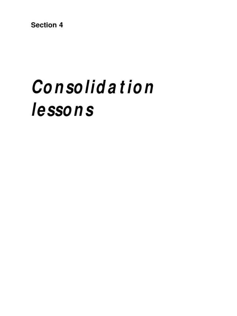 Consolidation Lessons 1 and 2 | PDF | Fraction (Mathematics ...
