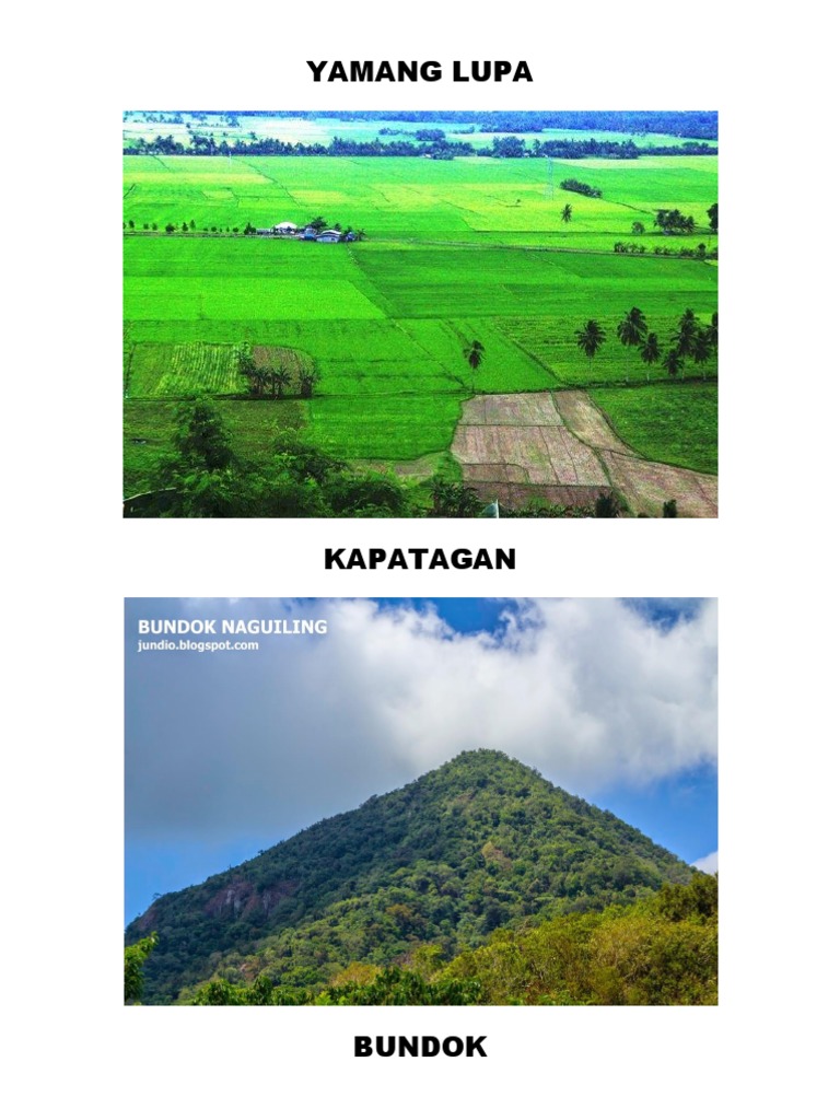 Yamang Lupa Tubig | PDF