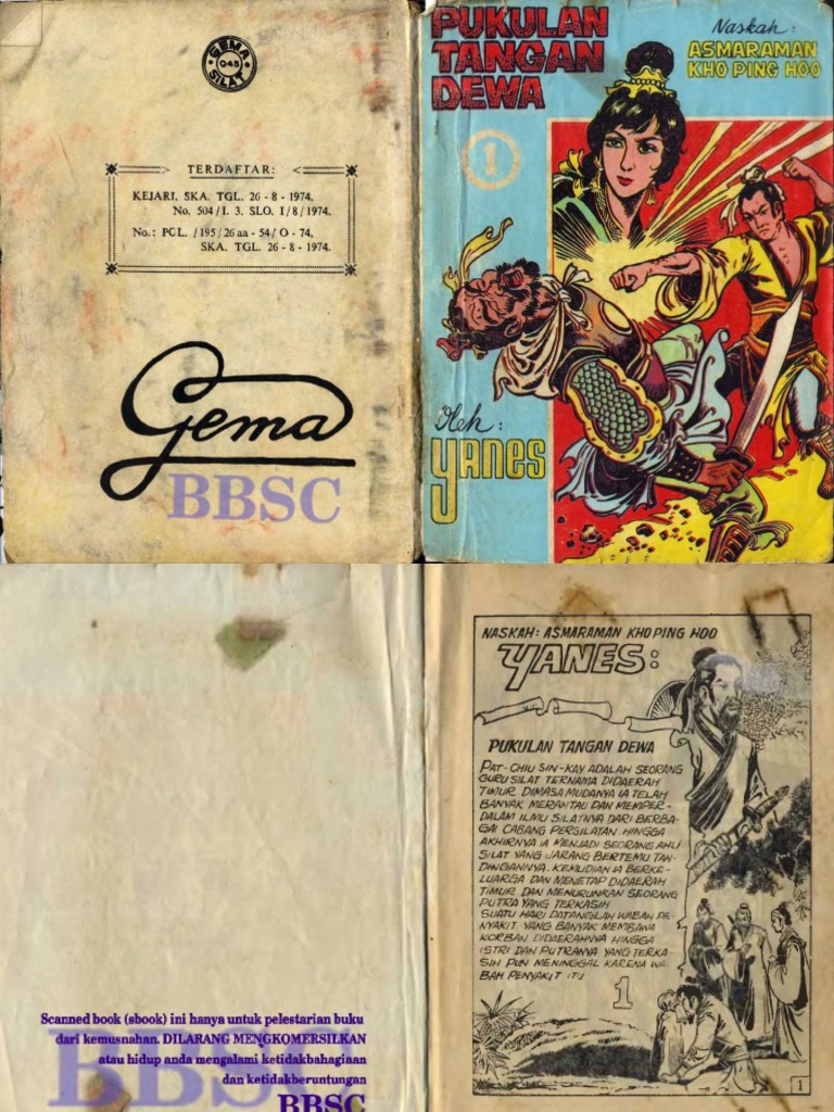 01.2. Pukulan Tangan Dewa - 01 | PDF