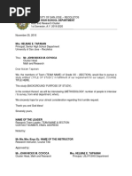 Thesis Proposal Defense Outline | PDF | Justification | Evaluation