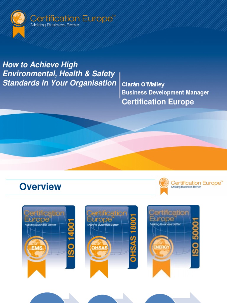 How To Achieve High Environmental, Health & Safety Standards in Your ...
