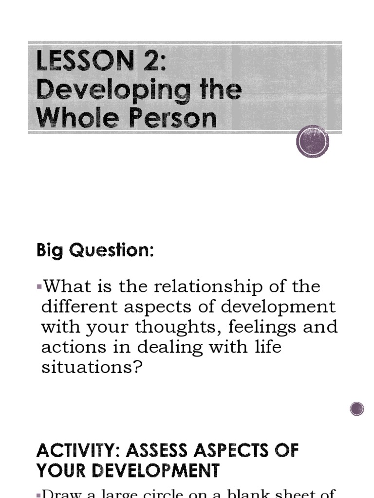 Lesson 2 | PDF | Emotions | Thought