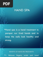 Hand Spa Tools, Supplies and Equipment | PDF