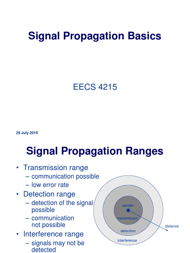Understanding Signal Propagation | PDF | Radio Propagation ...