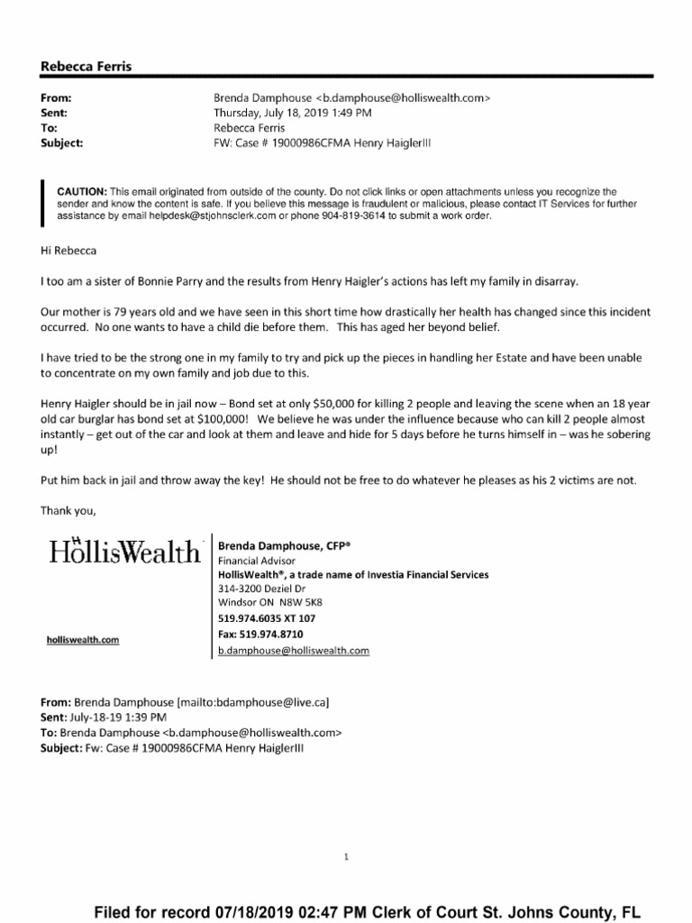 'No one wants to have a child die before them': Victim's family sends ...