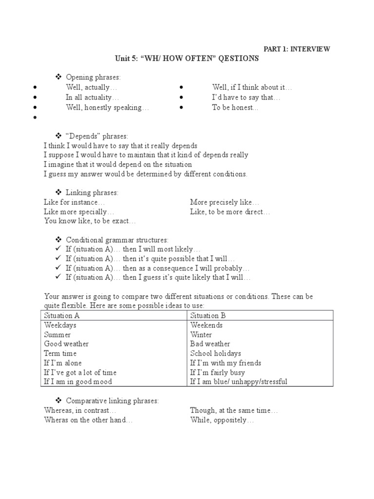 Unit 5 WH Questions | PDF | Cognition | Cognitive Science