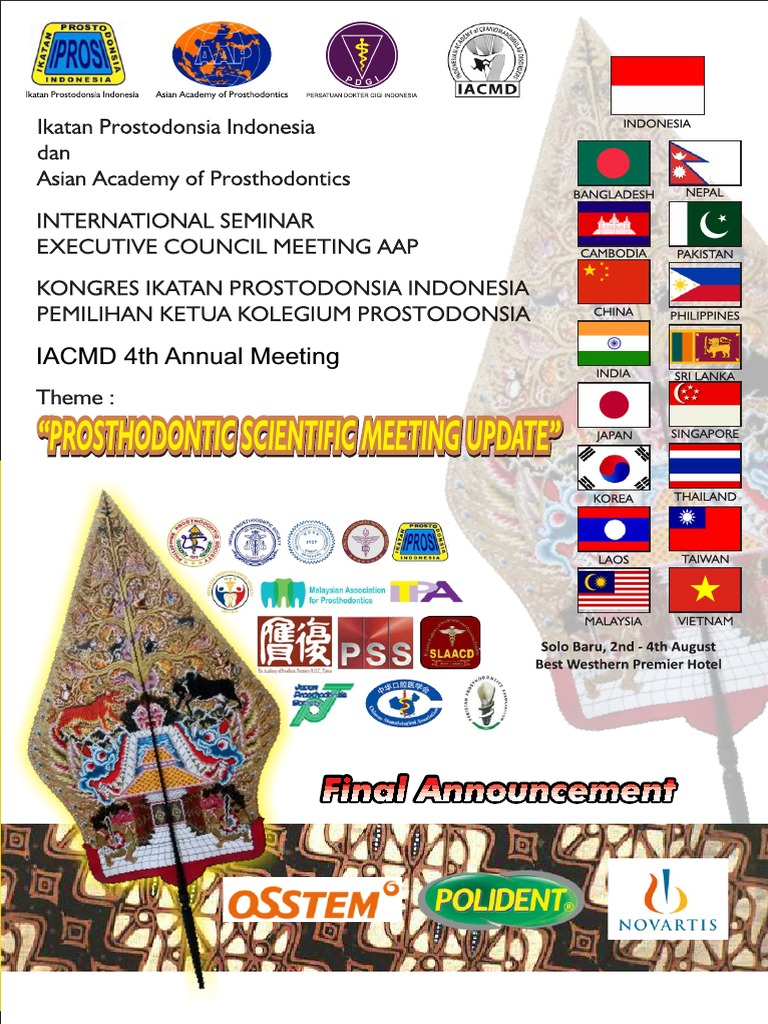 Rundown Iprosi 2019 Final | PDF | Mouth | Dentistry