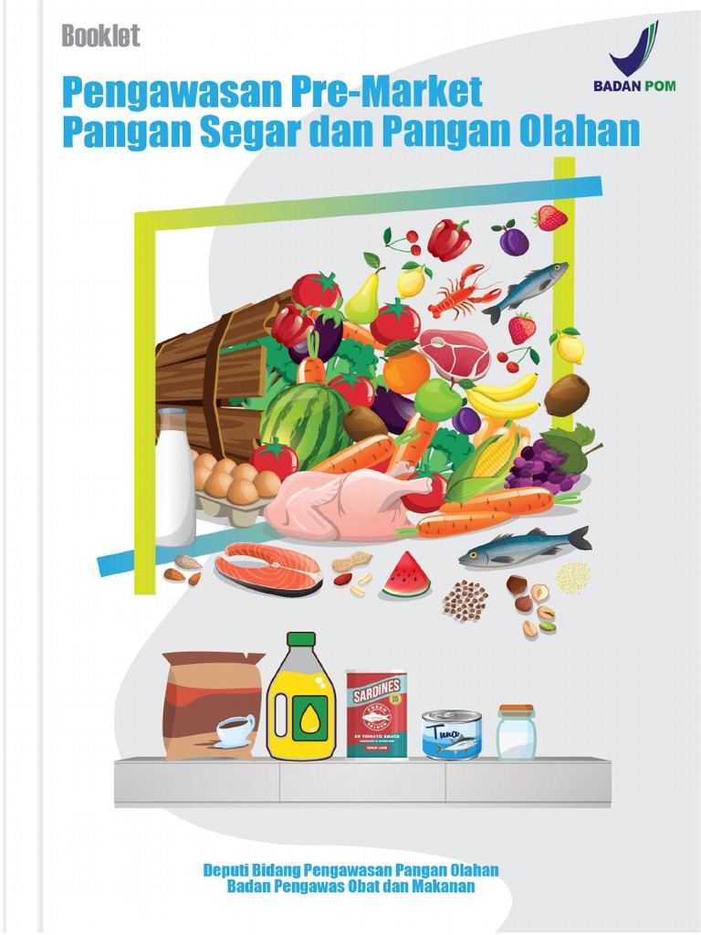 Booklet Registrasi Pangan Segar Dan Olahan 2019 Fix | PDF