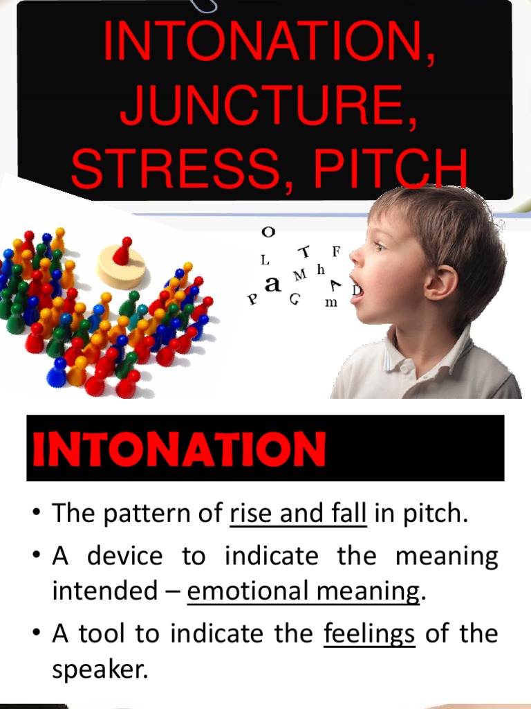 Intonation, Juncture, Stress, Pitch | PDF