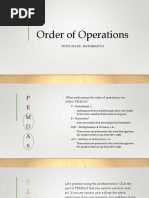 PEMDAS vs. BODMAS: Order of Operations Guide | PDF | Elementary ...