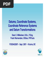 WGS84 To MUTM For Nepal in GIS PDF | PDF | Teaching Methods & Materials ...