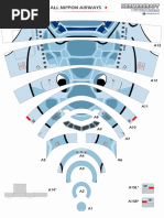b777 Emirates Papercraft | PDF