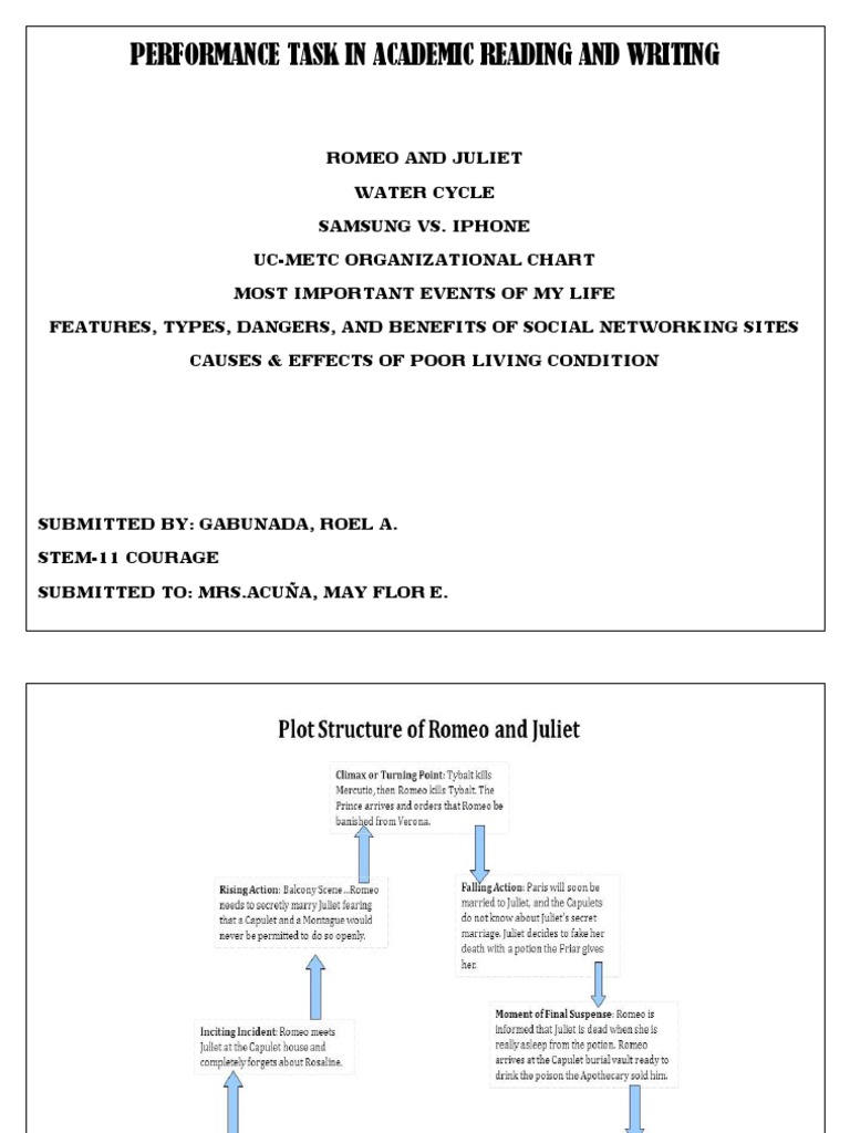 Performance Task in Academic Reading and Writing | PDF | Business