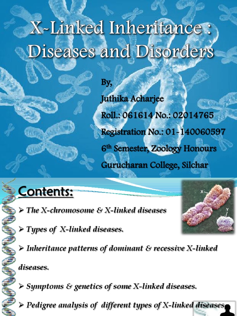 X-Linked Diseases | PDF | Genetics | Biology