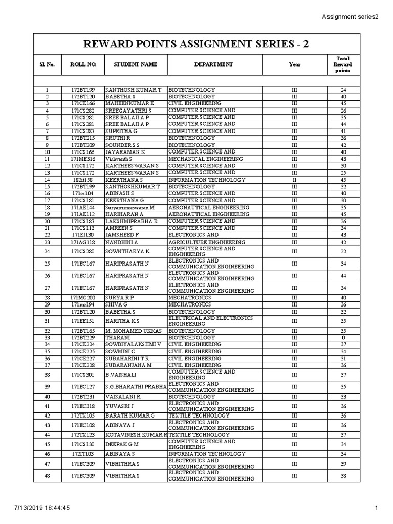 Assignment Series - 2 PDF | PDF | Mechatronics | Engineering