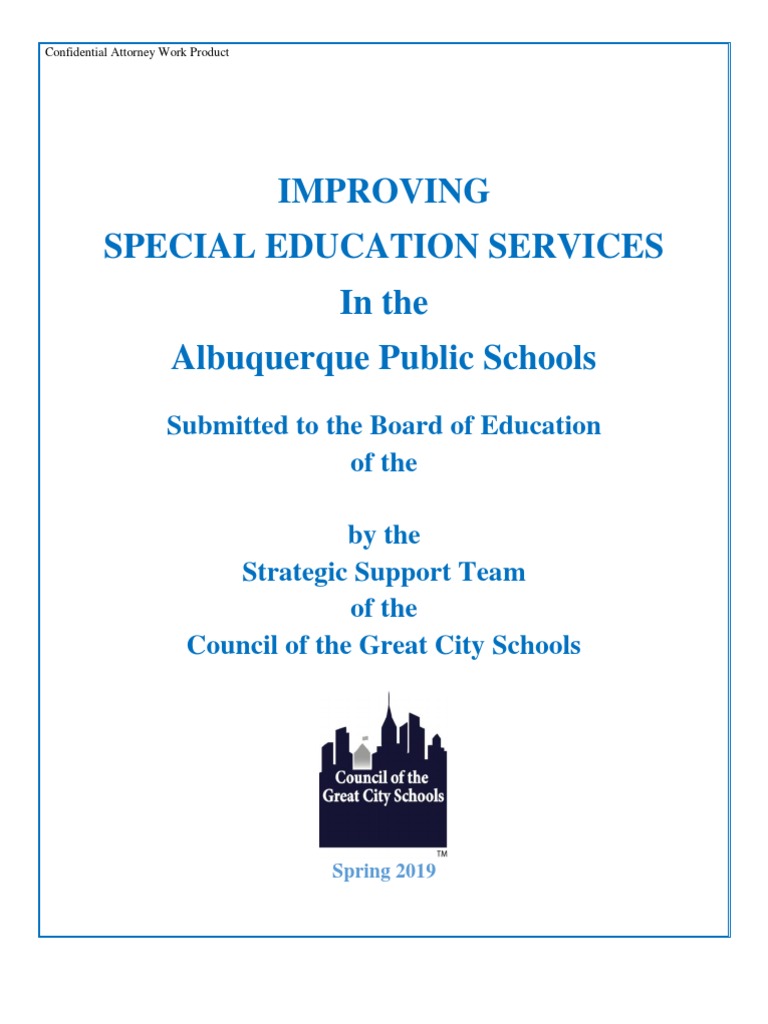 APS Special Education Review | PDF | Special Education | Individualized ...