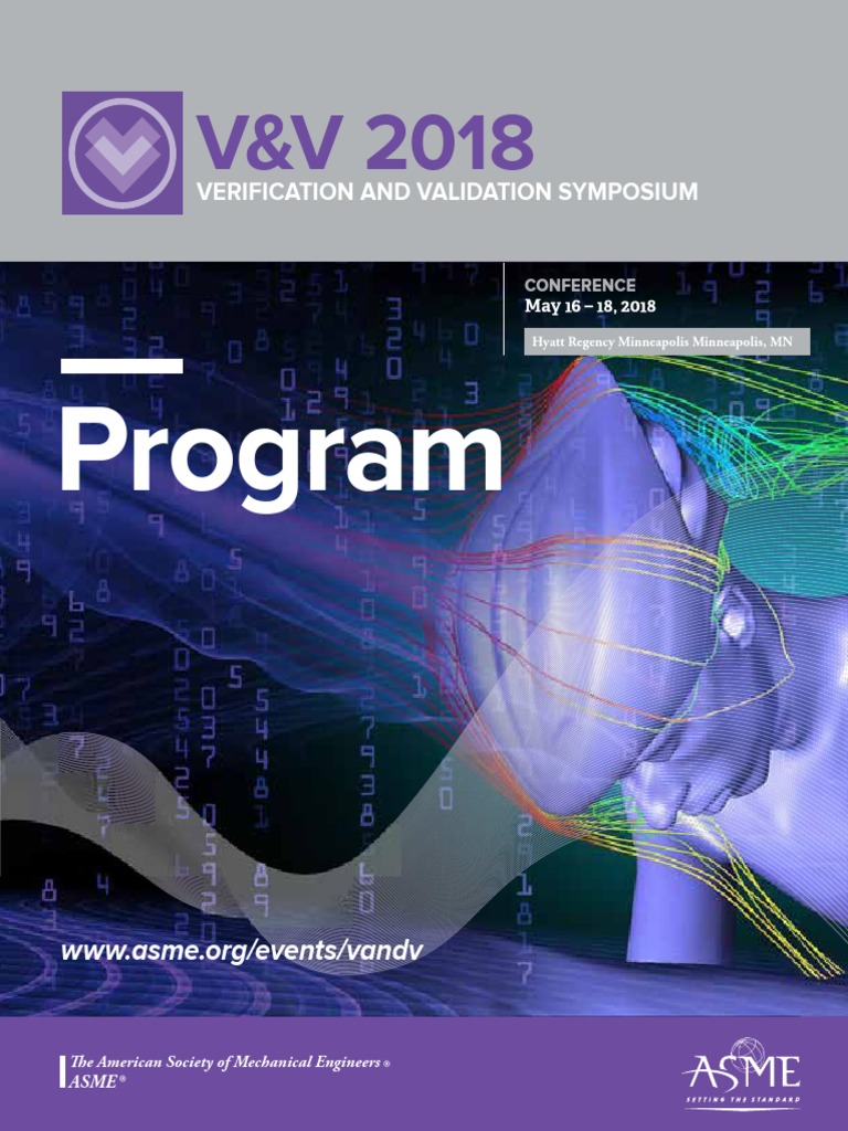 2018V V Program | PDF | Simulation | Mathematical Model