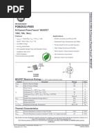 Fdp6030Bl/Fdb6030Bl: N-Channel Logic Level Powertrench Mosfet | PDF ...